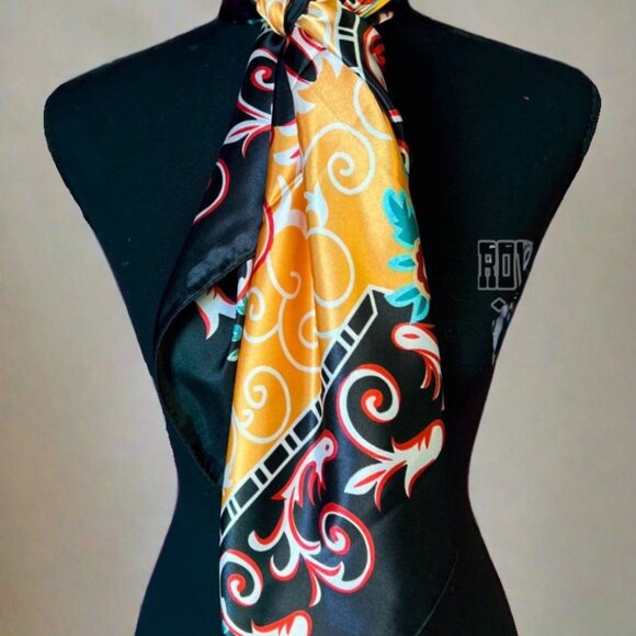 Accessories | Raven Wild Rag Large Square Scarf | Poshmark